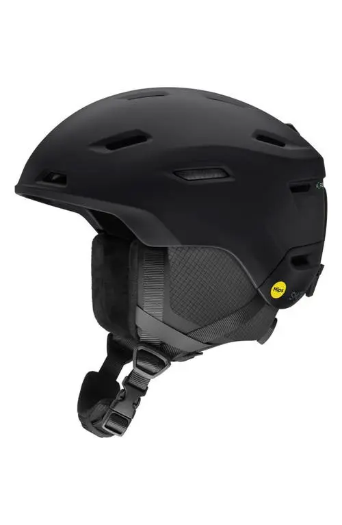 SMITH Descend Snow Helmet With Mips® Round Contour Fit - Matte Black