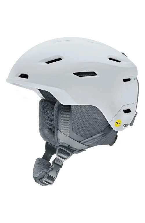 SMITH Descend Snow Helmet With Mips® Round Contour Fit - Matte White