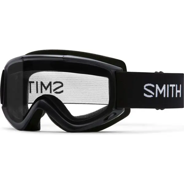 SMITH Cascade Classic Snow Goggles - Black/clear