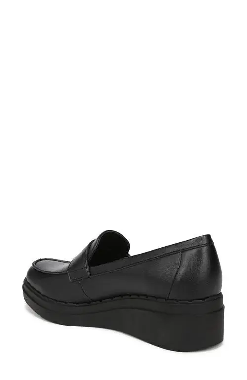 LIFESTRIDE Dolce Platform Wedge Loafer - Black