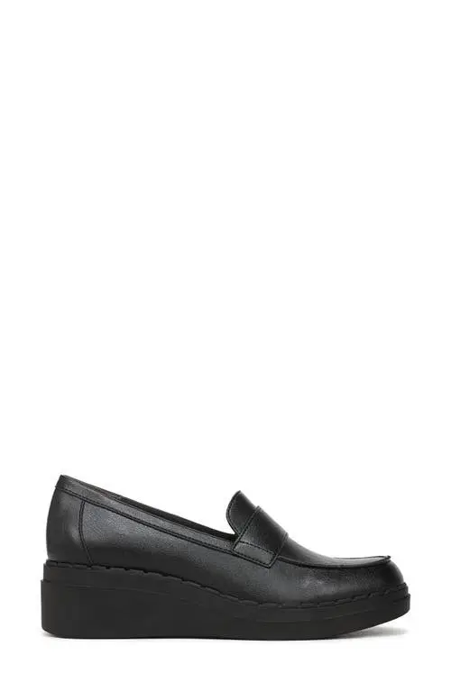 LIFESTRIDE Dolce Platform Wedge Loafer - Black
