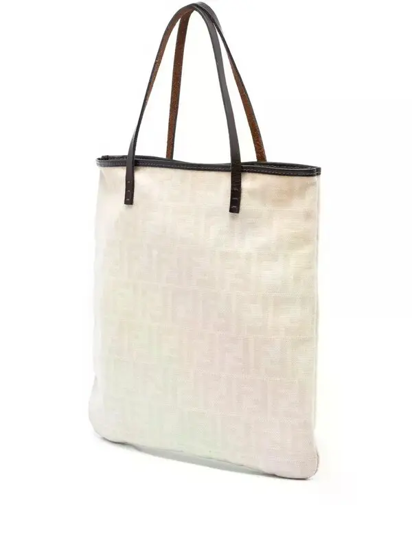 Fendi Zucca Canvas Tote Bag