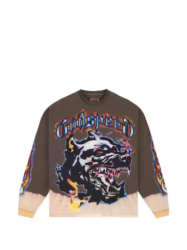 GODSPEED Graphic Print Sweater