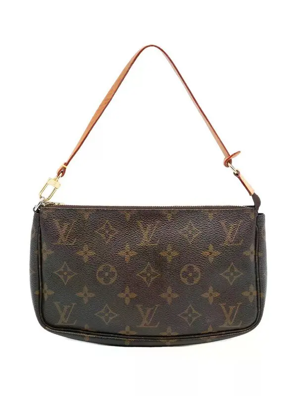 LOUIS VUITTON 2002 Monogram Pochette Accessoires Shoulder Bag