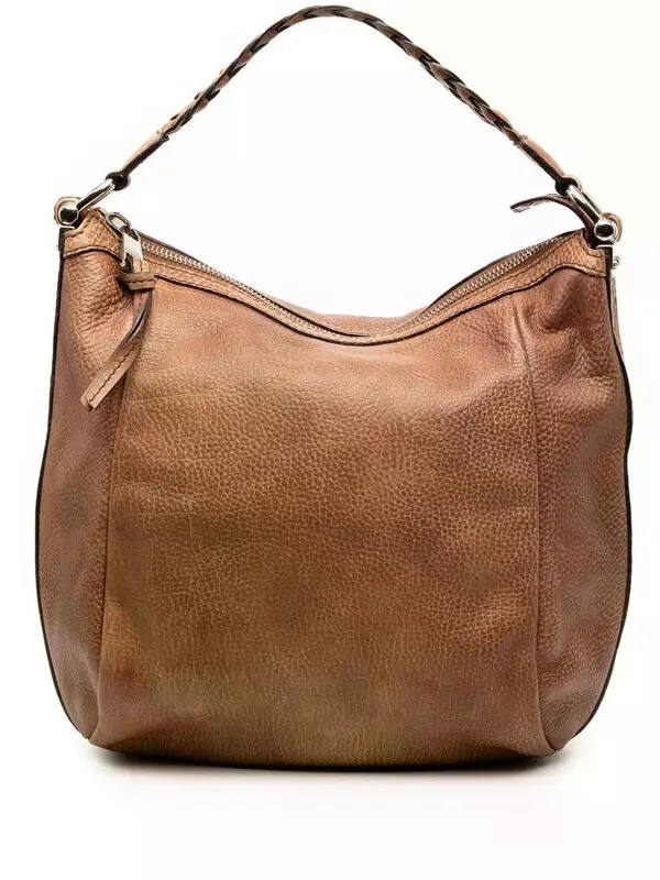 Gucci Leather Bamboo Shoulder Bag