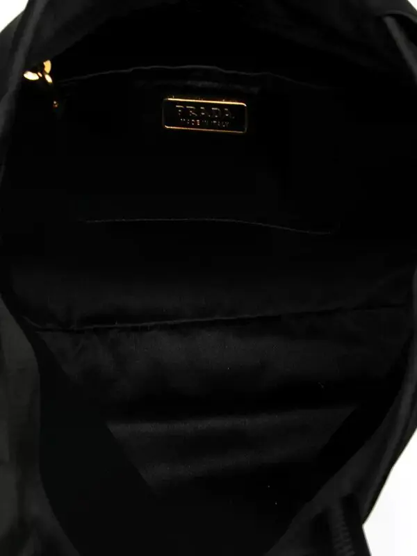 Prada 2000-2013 Mini Raso Rose Tote Bag