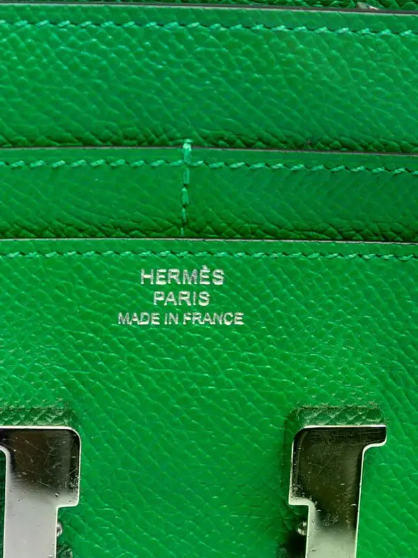 Hermès 2014 Epsom Constance Slim Wallet Small Wallets