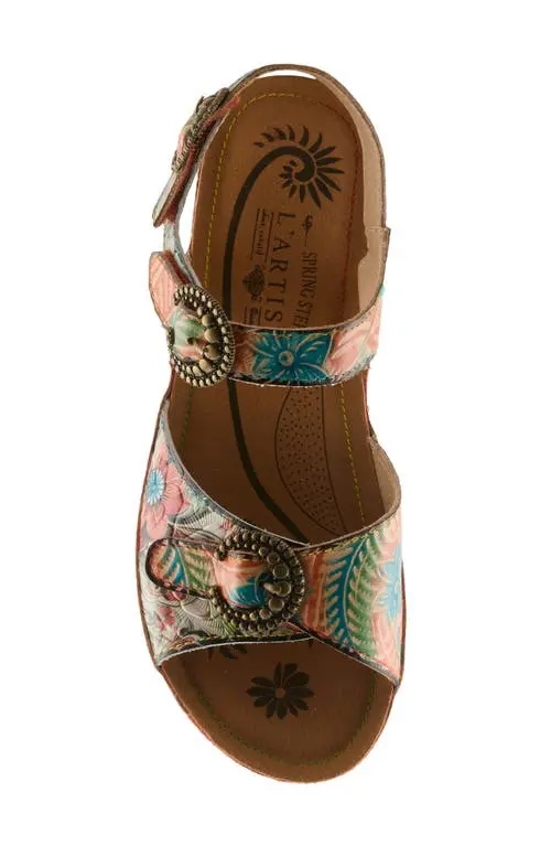 SPRING STEP SHOES Offtrak Sandal - Orange Multi