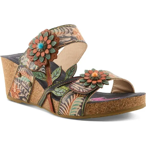 SPRING STEP SHOES Moai Platform Wedge Sandal