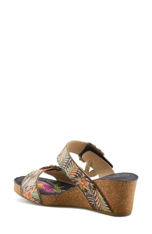 SPRING STEP SHOES Moai Platform Wedge Sandal