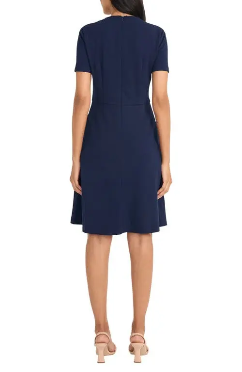 maggy london blue dress Maggy London Midi Dress, 14 / Blue main image 0