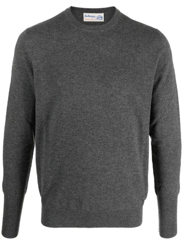 BALLANTYNE Crew Neck Pullover - Gray