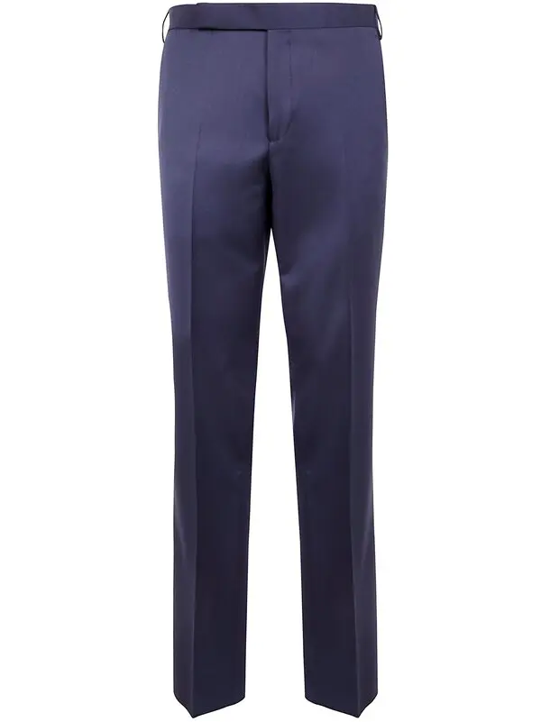 LARDINI Regular Fit Trousers - Blue
