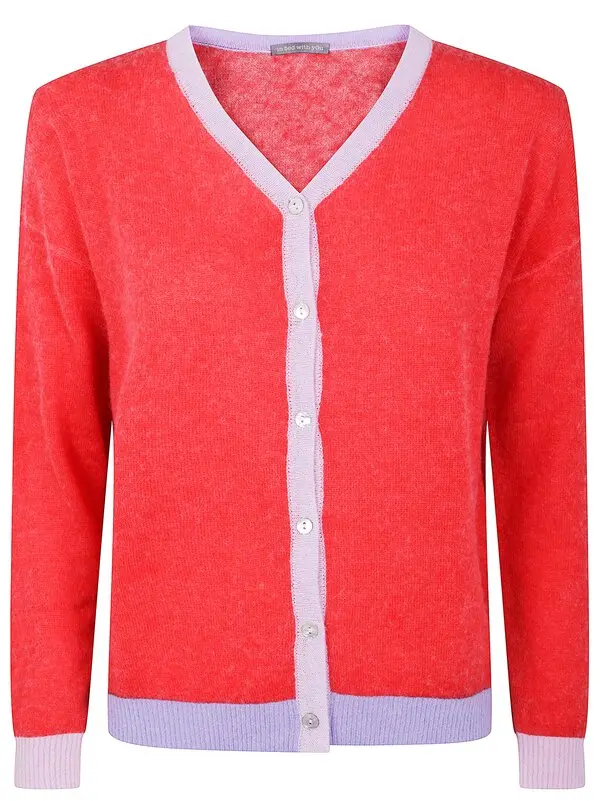IN BED WITH YOU Wide Sleeves V Neck Cardigan