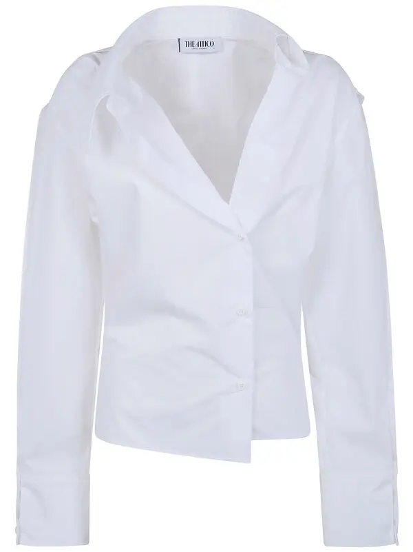 Attico Button-down Shirt - White