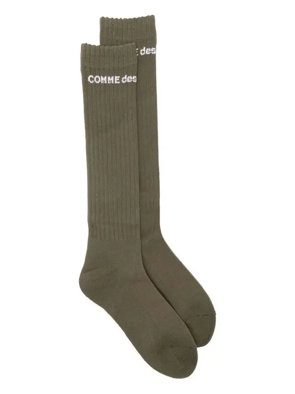 Comme Des Garçons Socks - Green
