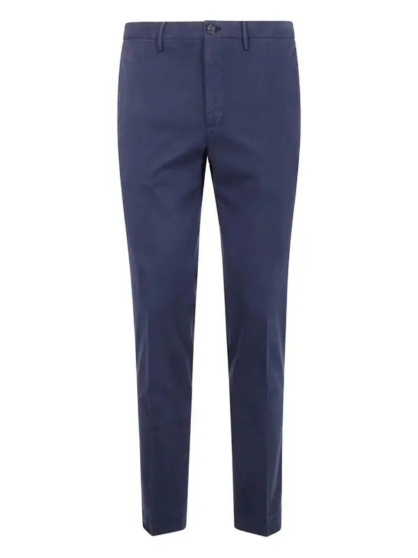Incotex Regular Fit Trousers - Blue