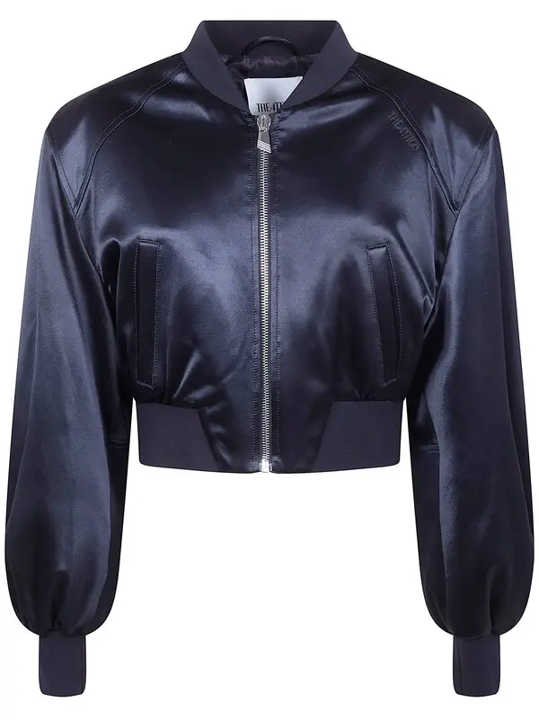 Attico Bomber Jacket - Black