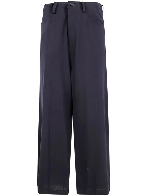 Y`S Long Straight Trousers