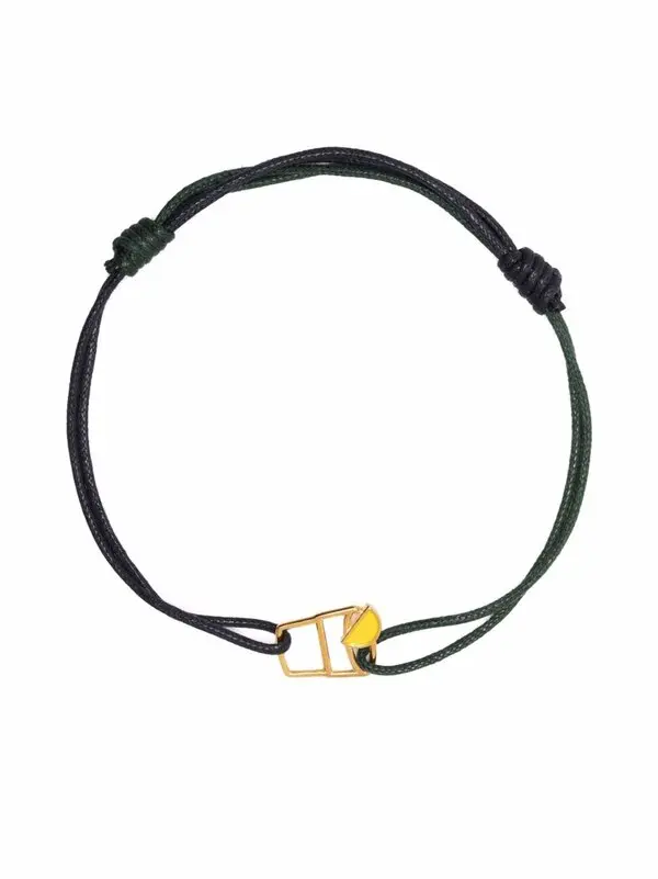 ALIITA Tequila Enamel Cord Bracelet - Green