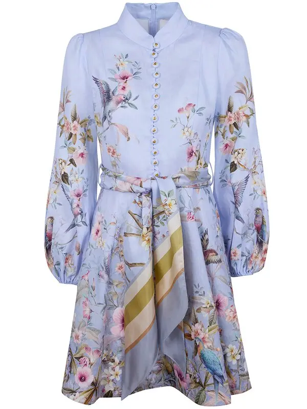 Zimmermann Rebellion Button Mini Dress