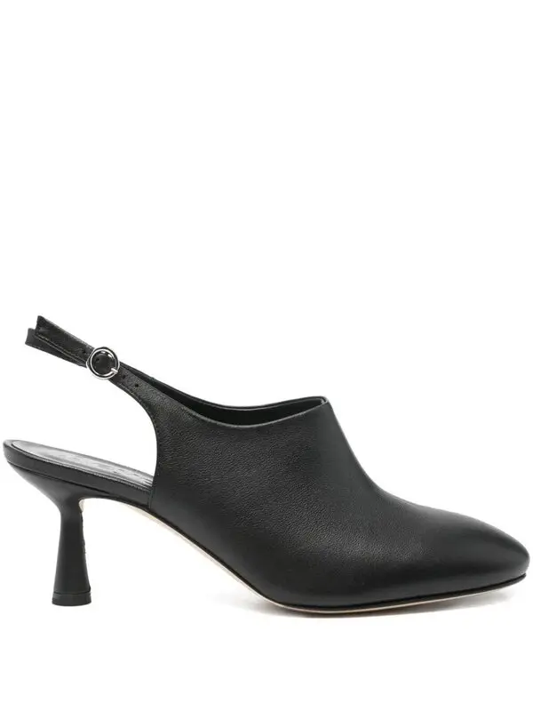 AeydĒ Malin Heel Round Toe Pumps
