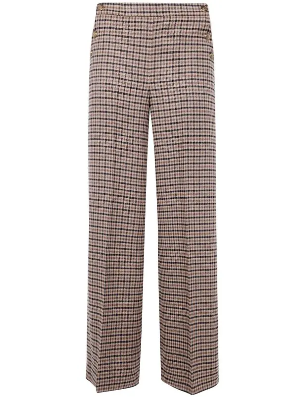 TWINSET Check Trousers