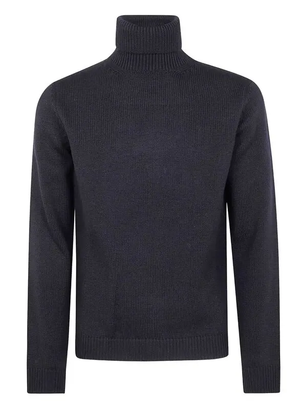 NUUR Long Sleeve Turtleneck Sweater - Black