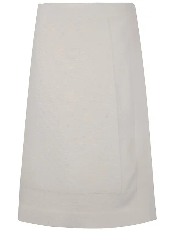 JIL SANDER Padded Detail Skirt