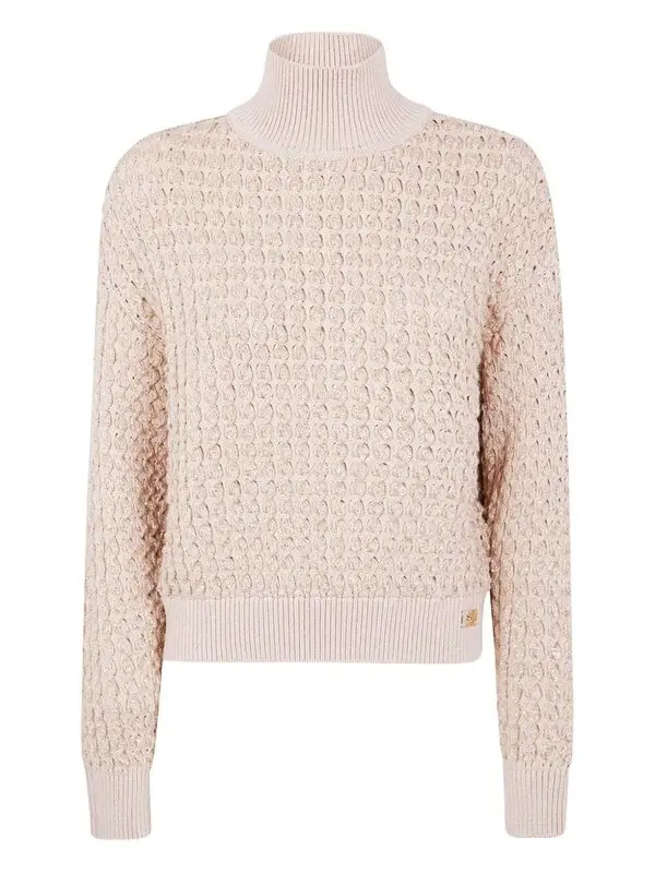 Elisabetta Franchi Oversized Turtleneck Sweater