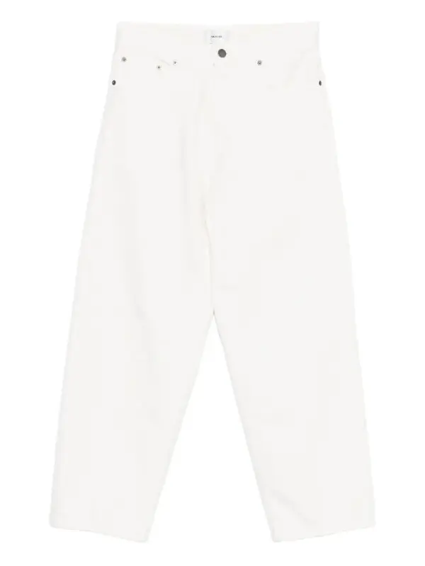 HAIKURE Betty Bull 44" Straight Leg Jeans - White