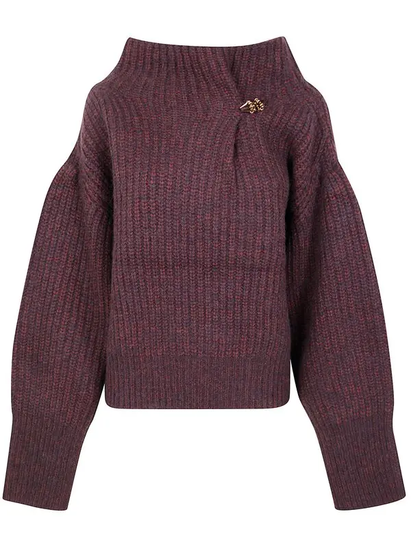 Dries Van Noten Teubina Emb 2725 Ribbed Sweater
