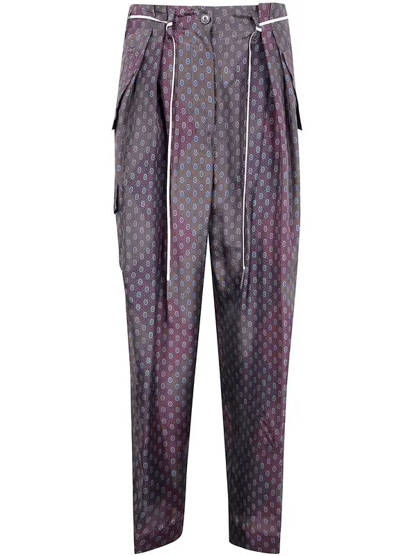 Dries Van Noten Printed Trousers