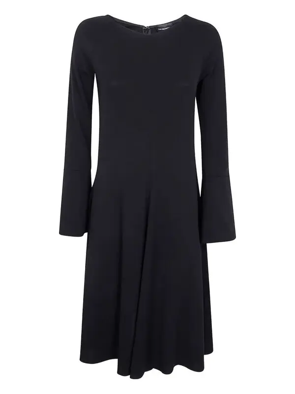 Emporio Armani Long Sleeve Stretch Dress