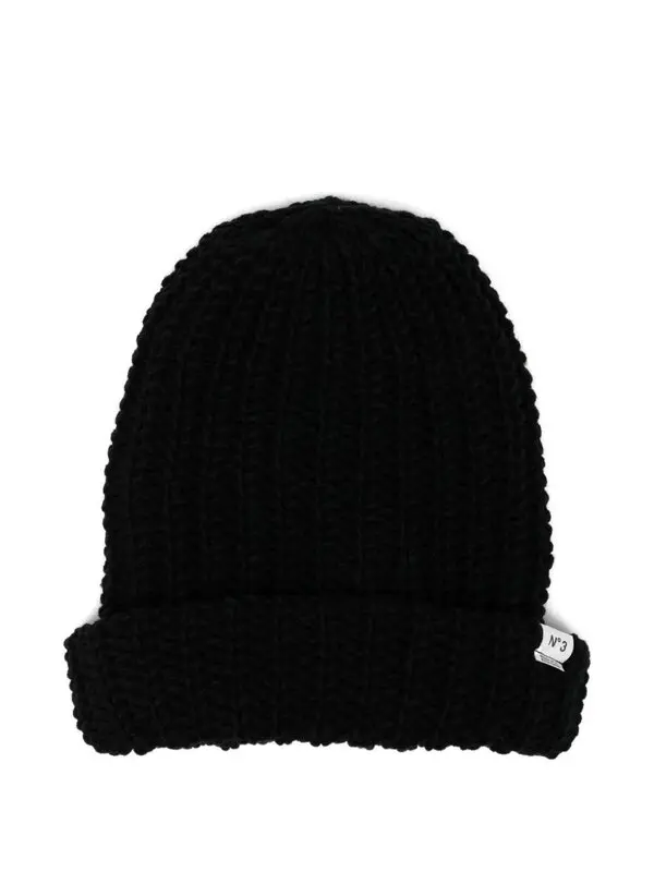 Mihara Yasuhiro Bedwin Huge Beanie - Black