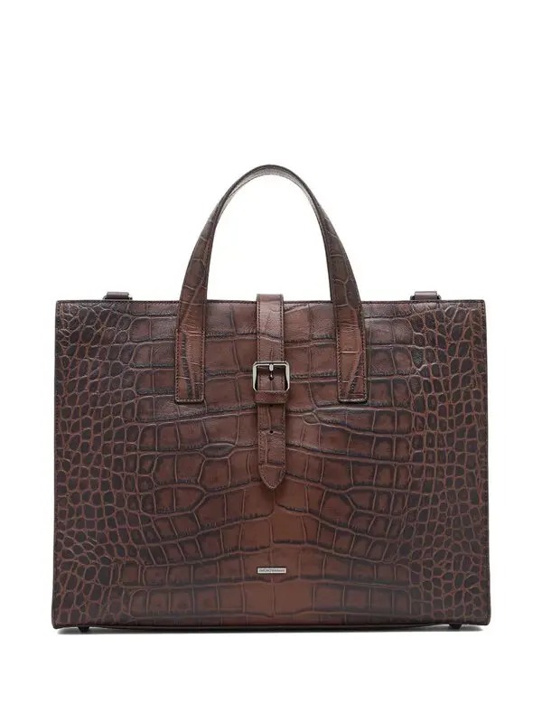 Emporio Armani Tote Bag - Brown