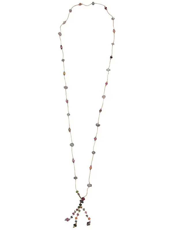 SHARING Holy Labradorite Tourmaline Necklace - Multi