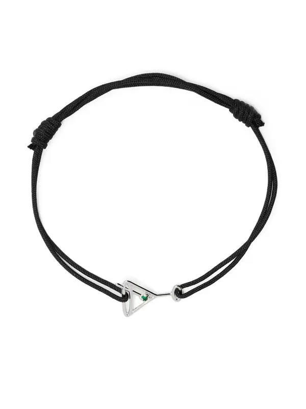 ALIITA Martini Esmeralda Cord Bracelet - Black