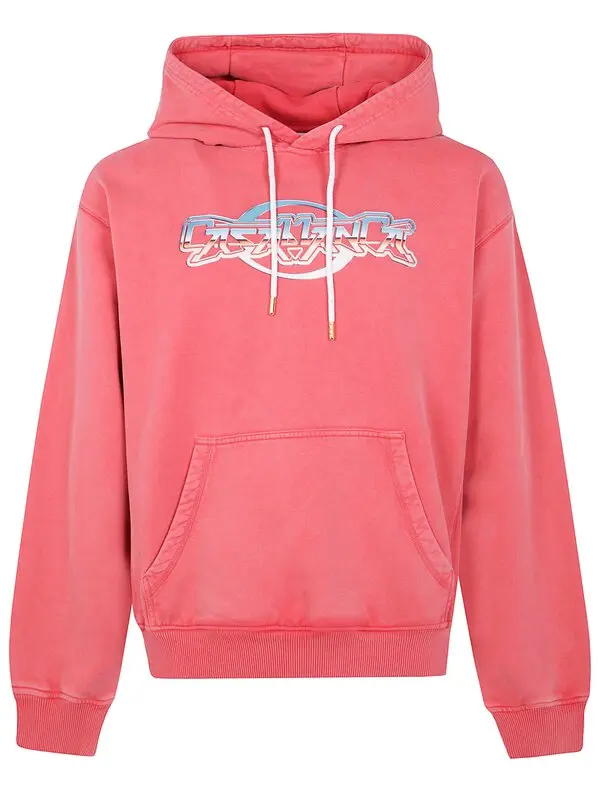 Casablanca Printed Hoodie - Red