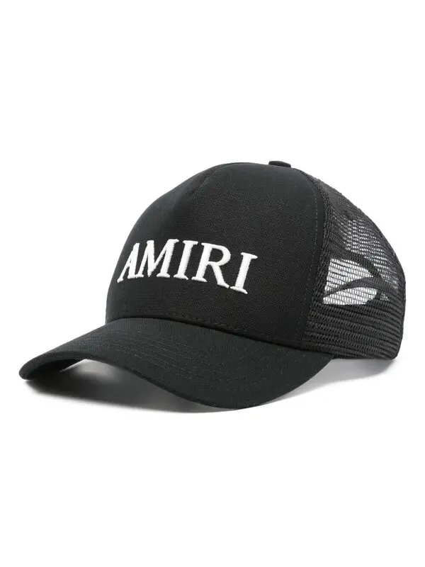 Amiri Core Logo Trucker Hat - Black