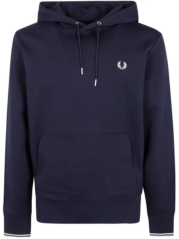 Fred Perry Tipped Hooded Sweatshirt