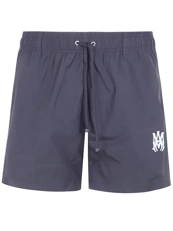 Amiri Ma Core Logo" Swim Trunks - Black