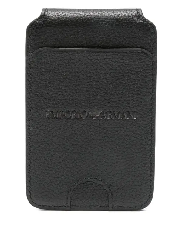 Emporio Armani Credit Card Holder - Black