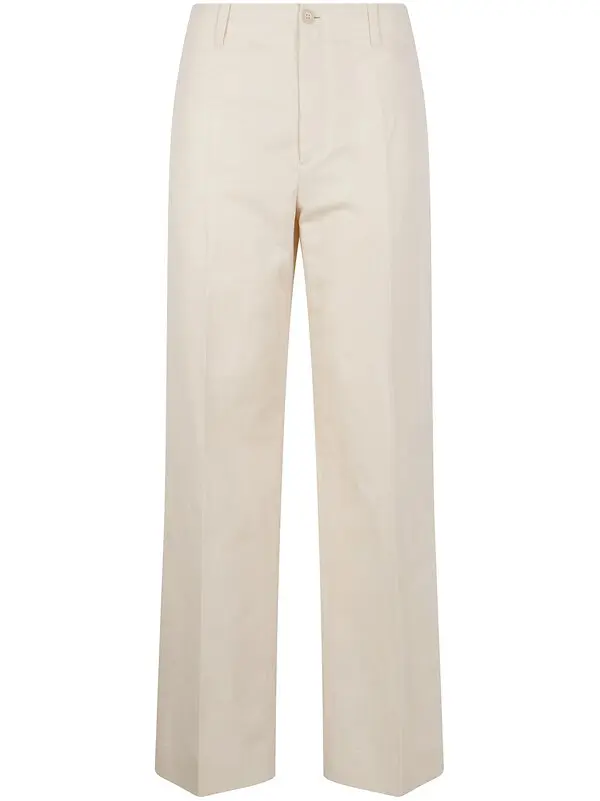 Filippa K Relaxed Straight Cotton Linen Trousers