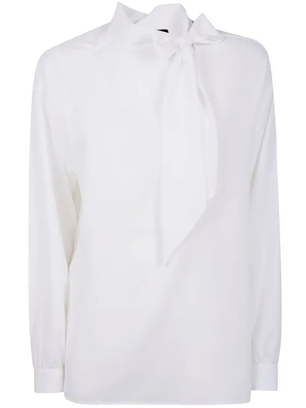 Emporio Armani Bow Collar Shirt