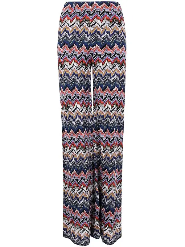 Missoni Elastic Waist Trousers - Multi