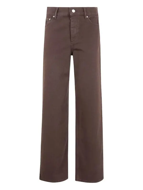 BY MALENE BIRGER Regular Fit Trousers - Brown