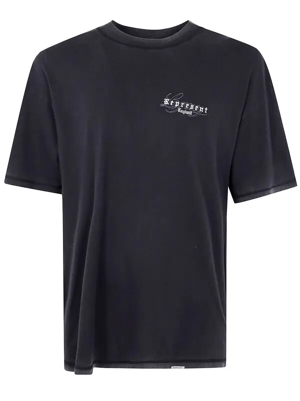 REPRESENT Legacy Overprint" T-shirt - Black