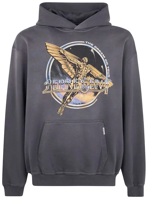 REPRESENT Relaxed Fit Hoodie - Gray
