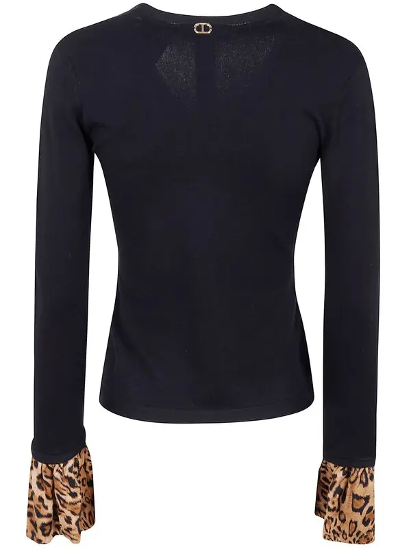 TWINSET V-neck Long-sleeve Top